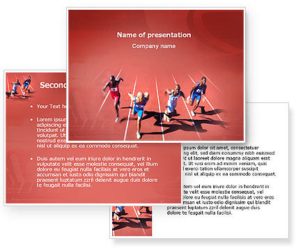 Competition PowerPoint Template - PoweredTemplate.com | 3 Backgrounds ...