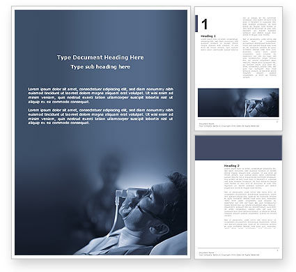 Plantilla de Word - coma | 03264 | PoweredTemplate.com