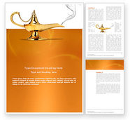 Genie Lamp - Free Presentation Template for Google Slides and ...
