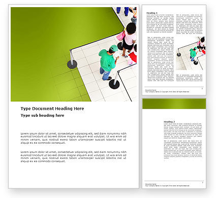 Queue Word Templates Design, Download now | PoweredTemplate.com
