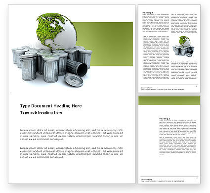 Nature and Environment Word Templates Designs, Download now ...