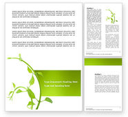 New Life PowerPoint Template, Backgrounds | 03598 | PoweredTemplate.com