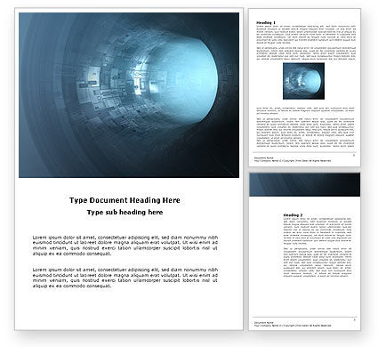 Blue Word Templates Design, Download now | PoweredTemplate.com