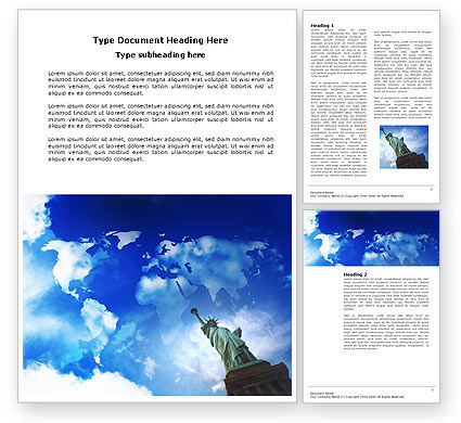 22 Free International History Word Templates | PoweredTemplate.com