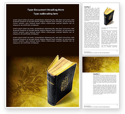 Desain Templat Word Alkitab Kristen, Download Sekarang ...