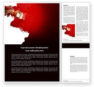 Red Paint - Free Presentation Template for Google Slides and PowerPoint ...
