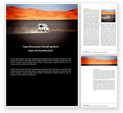 Expedition Word Templates Design, Download now | PoweredTemplate.com