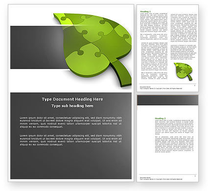 Green Word Templates Design, Download now | PoweredTemplate.com