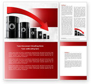 Oil Production Decrease - Free Presentation Template for Google Slides and PowerPoint | #04274