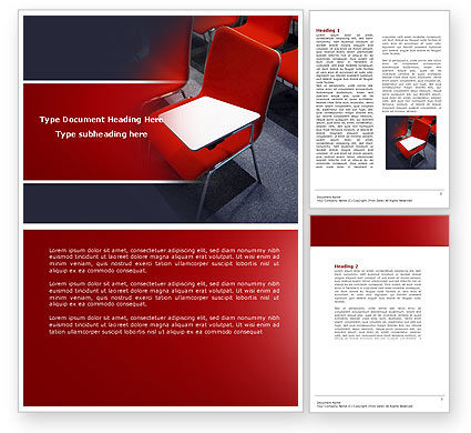 Lecture Word Templates Design, Download now | PoweredTemplate.com