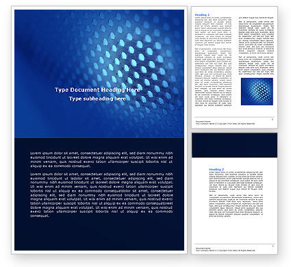 Blue Word Templates Design, Download now | PoweredTemplate.com