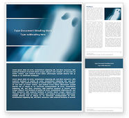 Ghost Letterhead Template, Layout for Microsoft Word, Adobe Illustrator ...