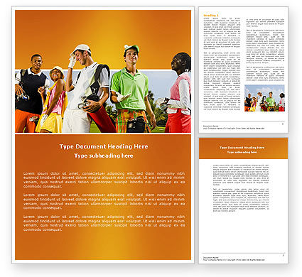 Fun Word Templates Design, Download now | PoweredTemplate.com