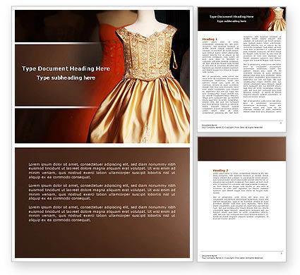 Costume Word Templates Design, Download now | PoweredTemplate.com