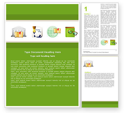 Education Word Templates Design, Download now | PoweredTemplate.com