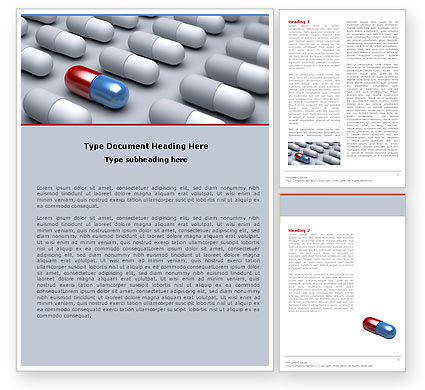 Modèle Word de ordonnance | 05517 | PoweredTemplate.com