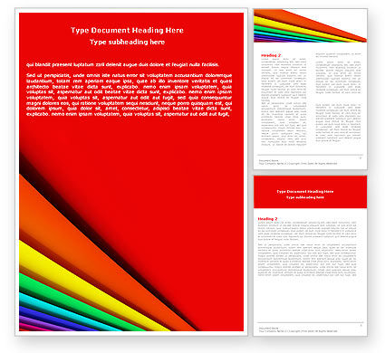 151 Modelli Word colori astratti Gratis | PoweredTemplate.com