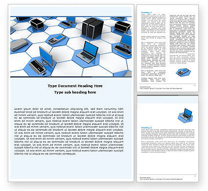 Science Word Templates Design, Download now | PoweredTemplate.com