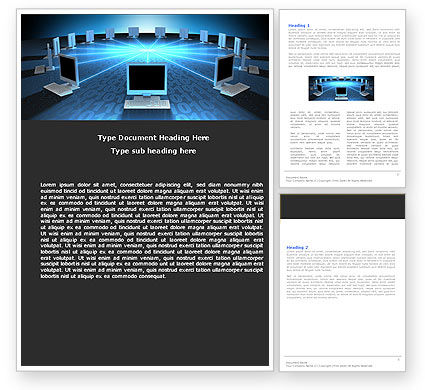 Blog Word Templates Design, Download now | PoweredTemplate.com