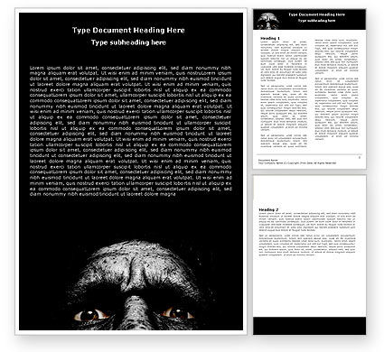 Fear Word Templates Design, Download now | PoweredTemplate.com