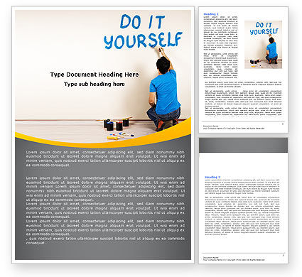 Yourself Word Templates Design, Download now | PoweredTemplate.com