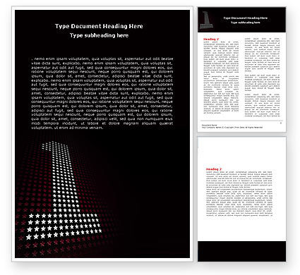 Number One Word Templates Design, Download now | PoweredTemplate.com