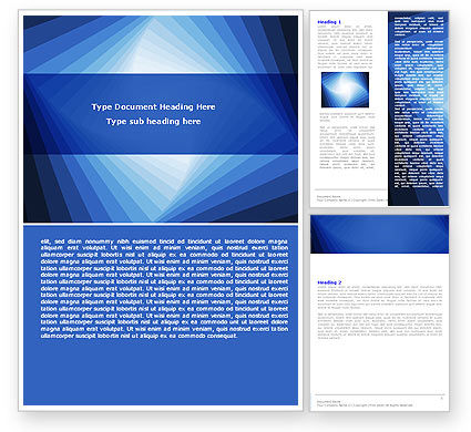 Dimension Word Templates Design, Download now | PoweredTemplate.com