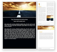 Long Distance Road - Free Presentation Template for Google Slides and ...