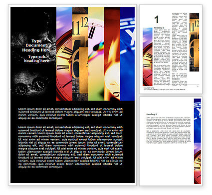 Timeless Word Template 06050 | PoweredTemplate.com