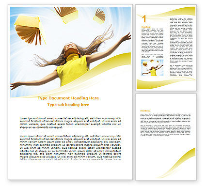 Motion Cover Page Word Templates Design, Download now | PoweredTemplate.com