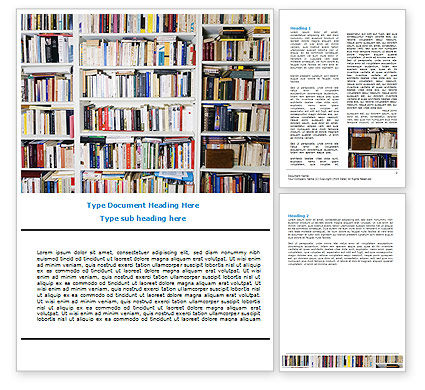Book Word Templates Design, Download now | PoweredTemplate.com
