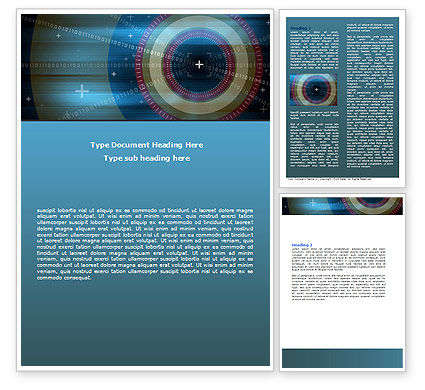 5 Free Targeted Word Templates | PoweredTemplate.com