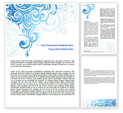 Word Templates Designs for Documents | PoweredTemplate.com