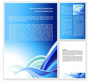 Blue Waves Abstract - Free Presentation Template for Google Slides and ...