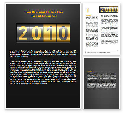 Microsoft Word 2010 Templates