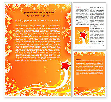 Modello Word - Tema shiny | 07183 | PoweredTemplate.com