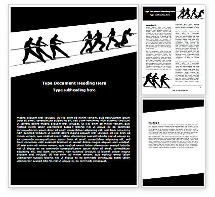 Competition Word Templates Design, Download now | PoweredTemplate.com