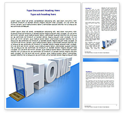 5 Free Model Agency Word Templates | PoweredTemplate.com