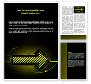 Yellow Pointer - Free Presentation Template for Google Slides and PowerPoint | #07537