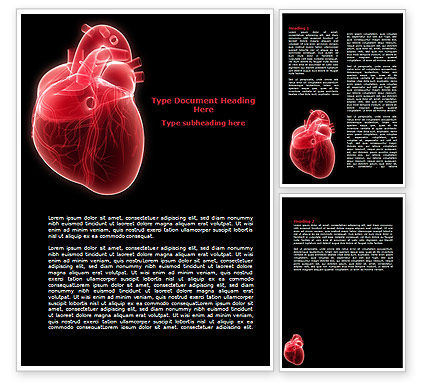 13 Free Heart Transplantation Word Templates | PoweredTemplate.com
