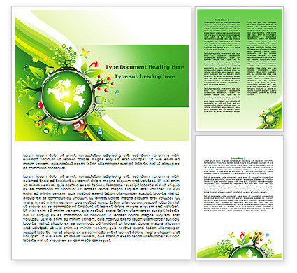 Naturaleza y medio ambiente: plantillas en Word. ¡Descargar ahora ...