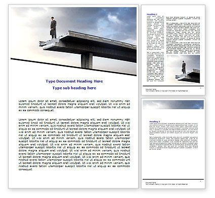 Deadlock Word Template 07848 | PoweredTemplate.com