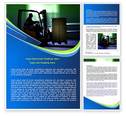 Warehouse Word Templates Design, Download now | PoweredTemplate.com