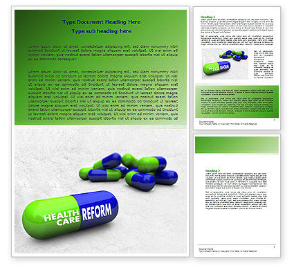 Salud Word Templates Diseño, Descargar ahora | PoweredTemplate.com