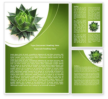 Plant Word Templates Design, Download now | PoweredTemplate.com