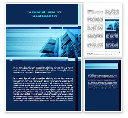 318 Free Business Building Word Templates | PoweredTemplate.com