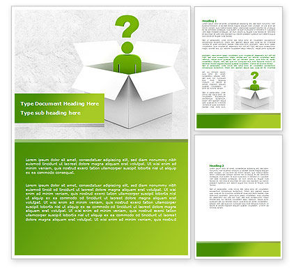 Question Paper Word Templates Design, Download now | PoweredTemplate.com
