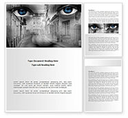 Homeless Children PowerPoint Template, Backgrounds | 08323 ...