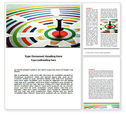 46 Gratis pin Word-sjablonen | PoweredTemplate.com