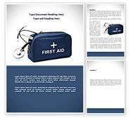 First Aid Kit Blue Box - Free Presentation Template for Google Slides ...